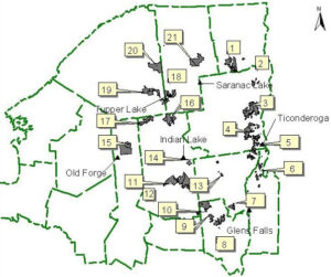 Tract Location Map - Lyme Adirondack